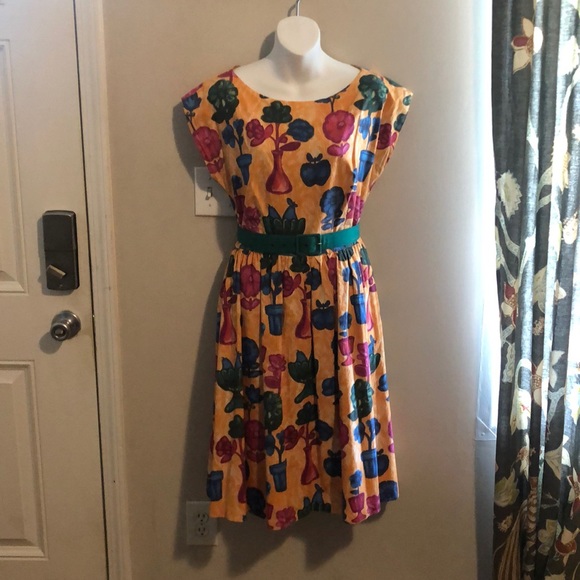 Modcloth | Dresses | Adorable Vintage Modcloth Dress L | Poshmark